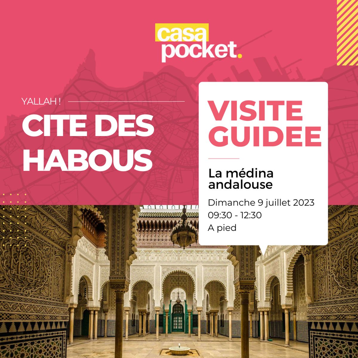 Visite guidée Cité des Habous de Casablanca (à pied)