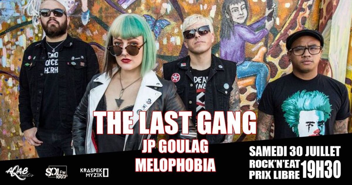 THE LAST GANG - California punk rock (Fat Wreck Chords) + JP GOULAG ...