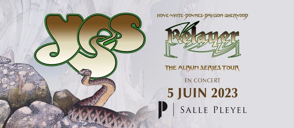 YES · The Album Series Tour · Paris
