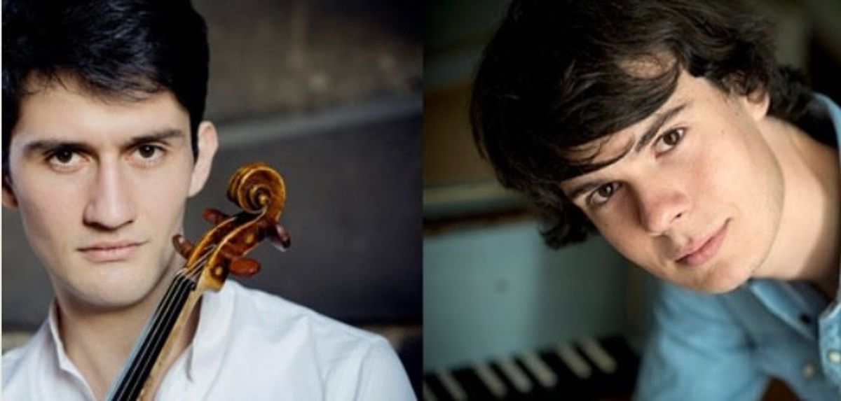 Théotime Langlois de Swarte et Justin Taylor